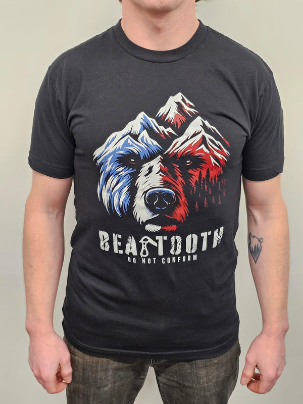 T-Shirt - The Beartooth Bear – Beartooth Alpine Equipment